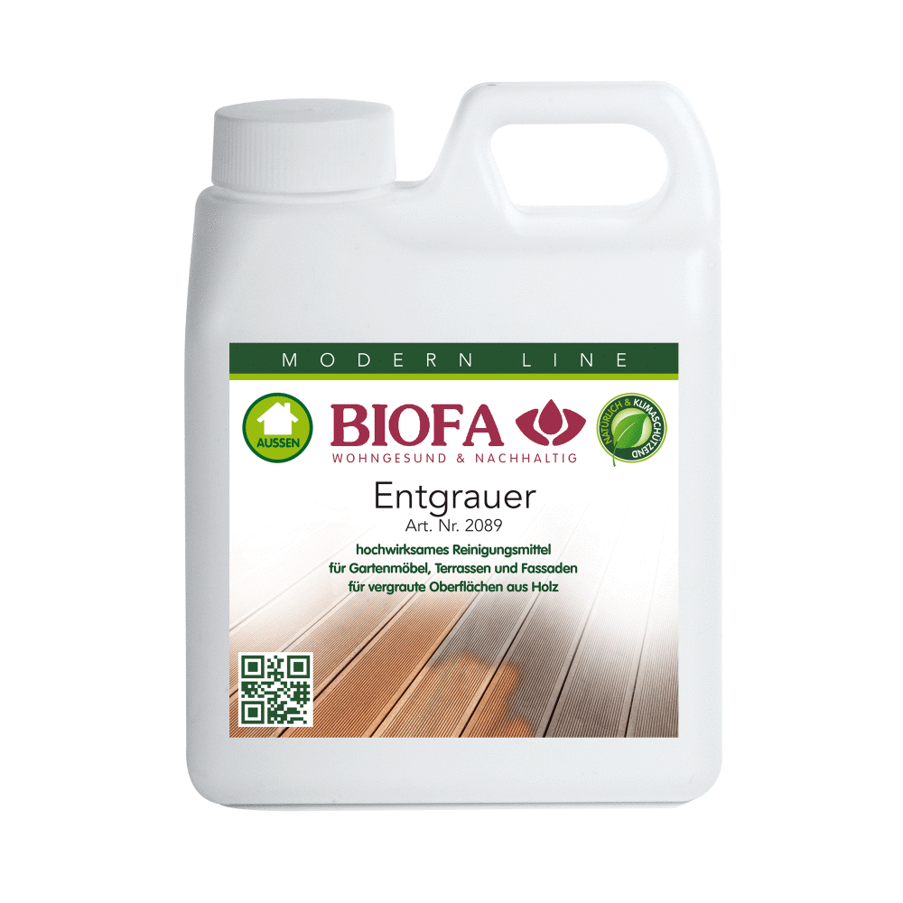 Biofa Entgrauer 1 l • Naturbaustoffe Erhard Rietz - Hobitzhaus - Bauseelsorger