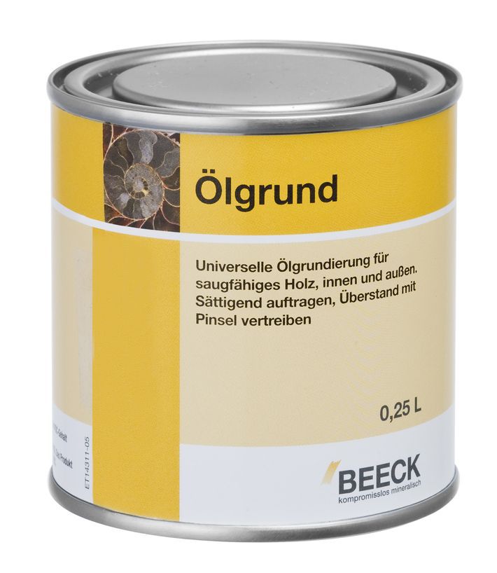 Beeck Ölgrund 0,25 l • Naturbaustoffe Erhard Rietz - Hobitzhaus - Bauseelsorger