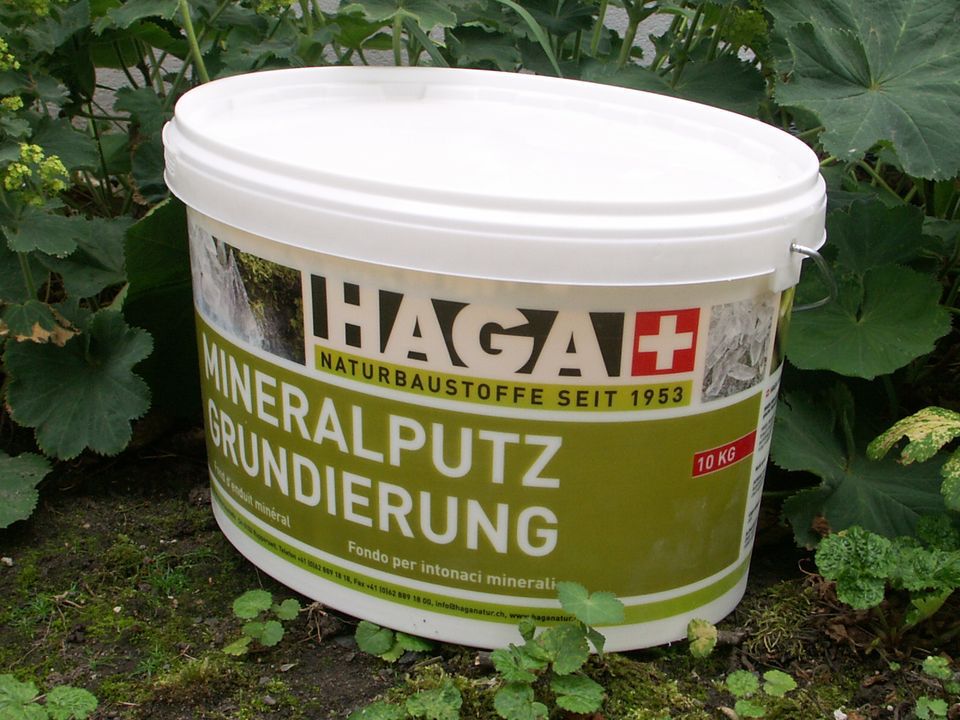 Haga Mineralputzgrundierung 10 kg • Naturbaustoffe Erhard Rietz - Hobitzhaus - Bauseelsorger